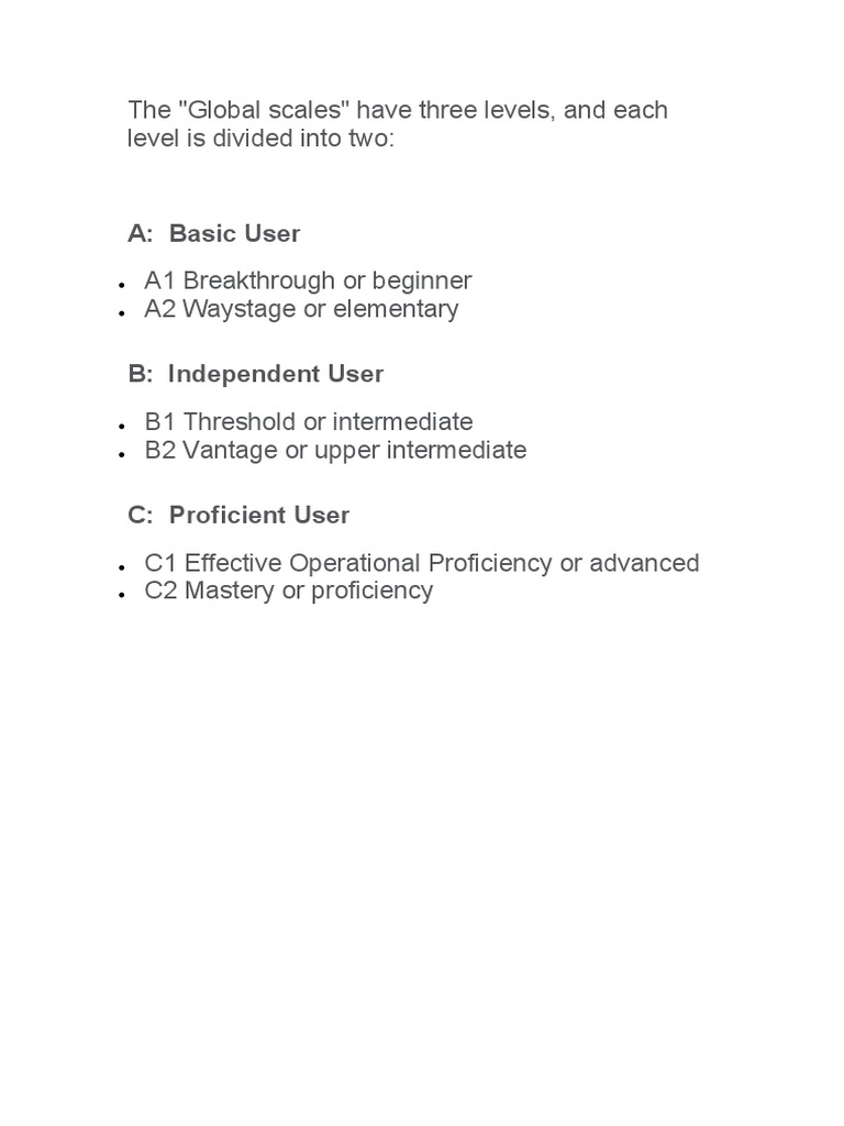 Global Scale | PDF