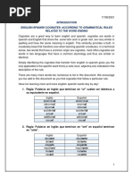 Lista de 100 Cognados | PDF | Lingüística | Cognición