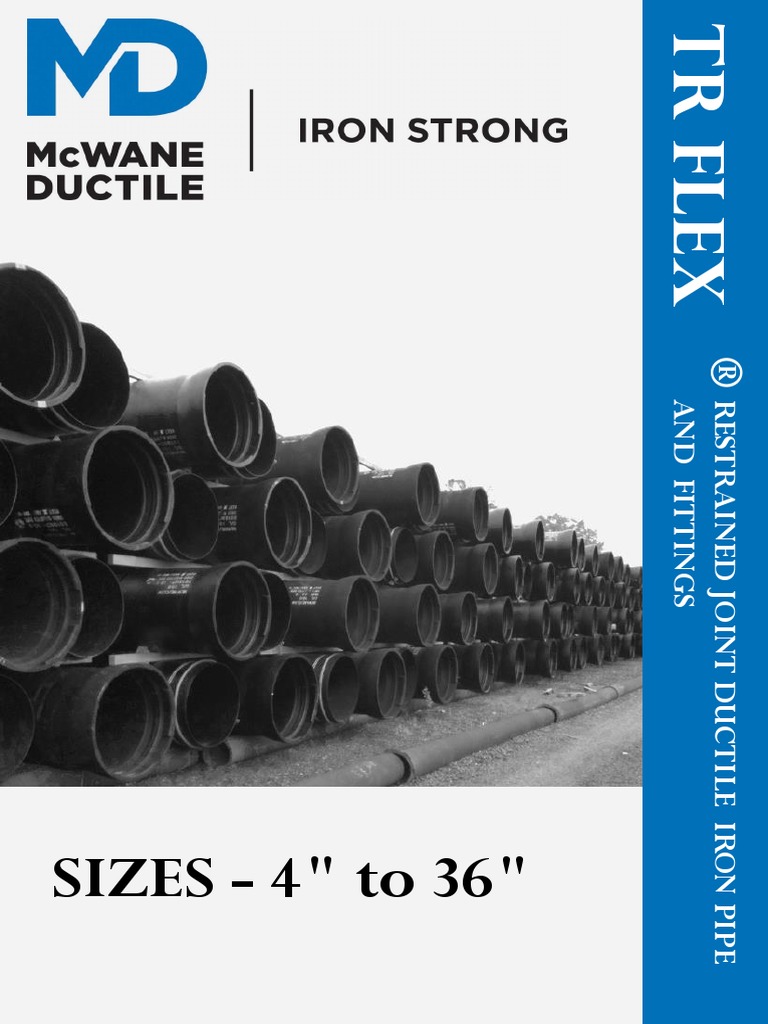 TR Flex Fittings Sizes 4 36 | PDF | Pipe (Fluid Conveyance) | Materials