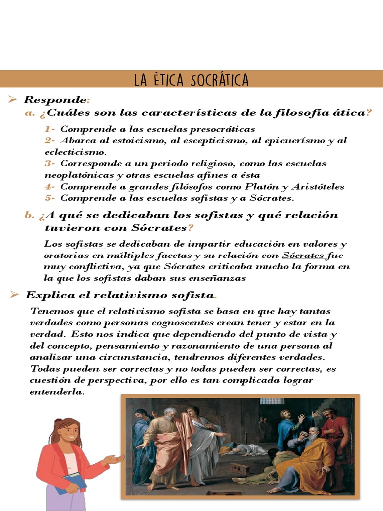 Filosofía Ática y Relativismo Sofista | PDF