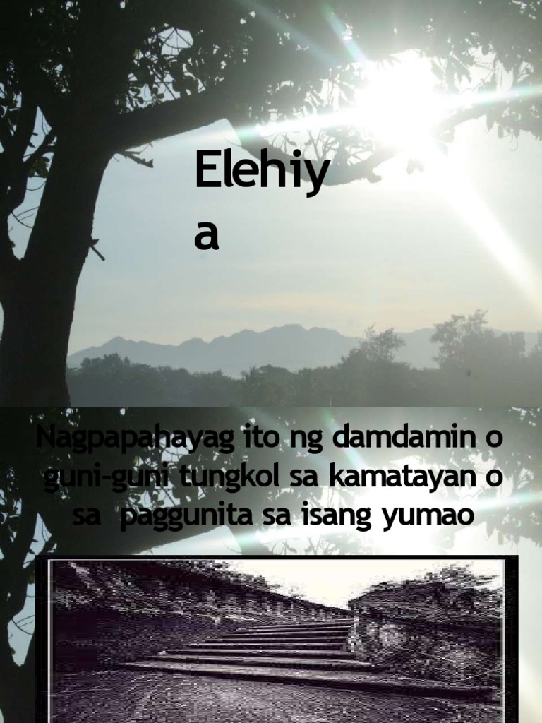Elemento NG Elehiya | PDF