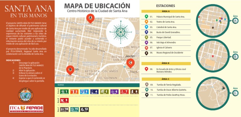 Mapa Interactivo de Santa Ana | PDF