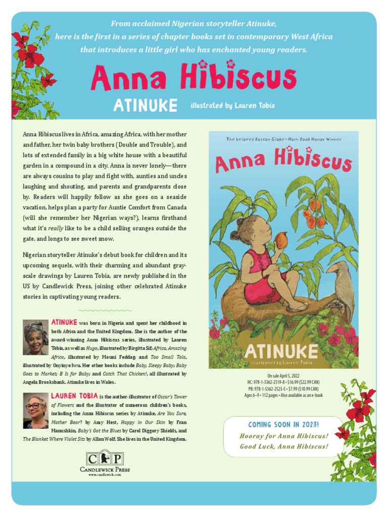 Anna Hibiscus by Atinuke Press Release | PDF