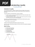 Market Structure and Entry Setup | PDF | Market Trend | Market Liquidity