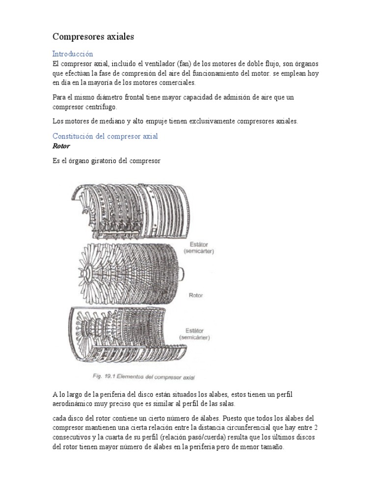 19-Compresores Axiales | PDF | Velocidad | Vector Euclidiano