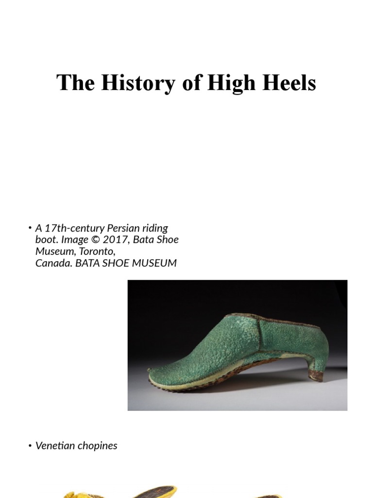 The History of High Heels | PDF | Lifestyle