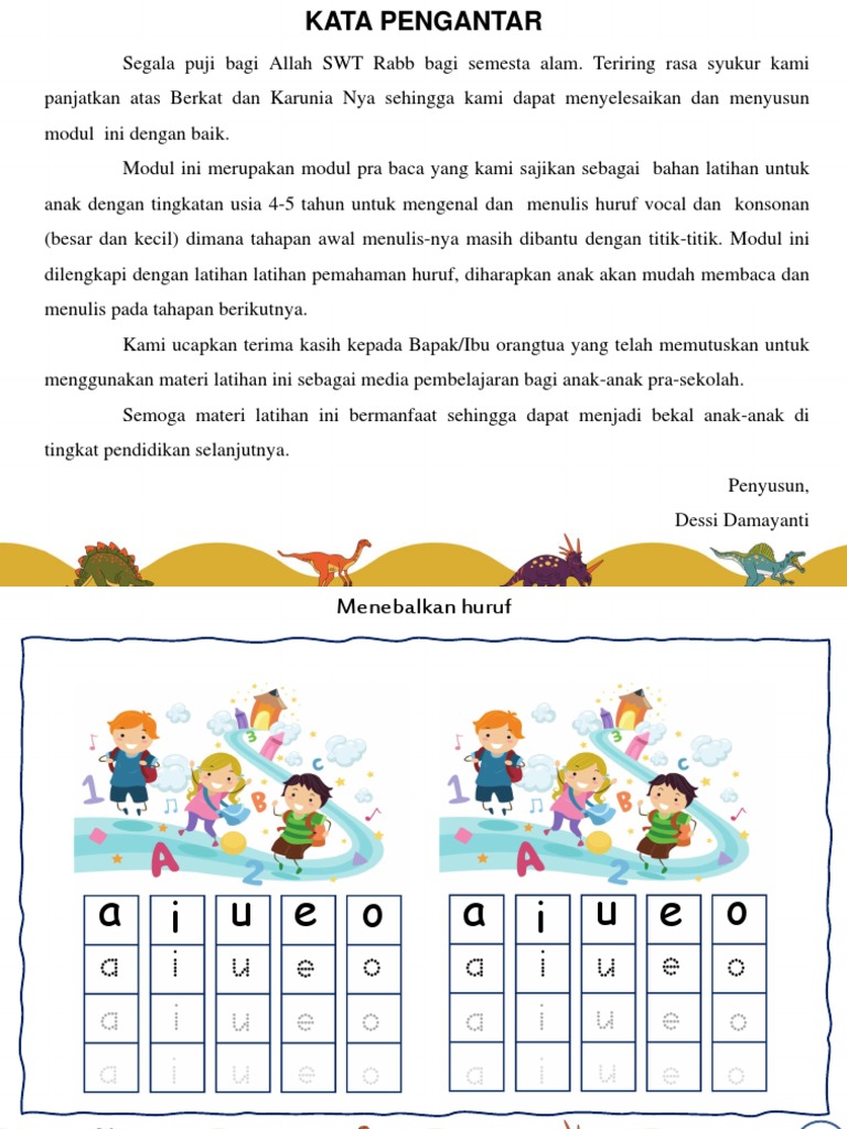 Modul Baca - Pra Baca Level 1 | PDF