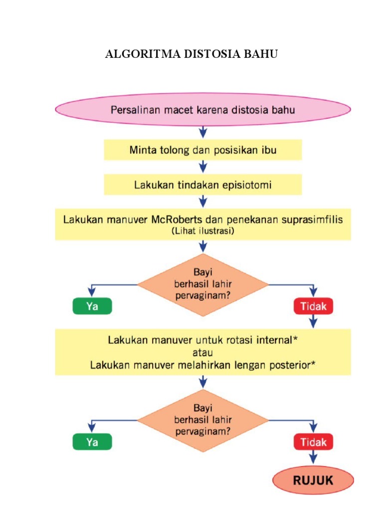 Algoritma Distosia Bahu | PDF