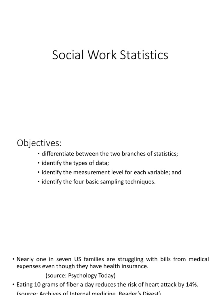 1 Statistics Introduction | PDF | Statistics | Sampling (Statistics)