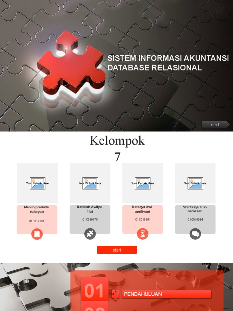 Sia Kelompok 7 Sistem Informasi Akuntansi Database Relasional | PDF