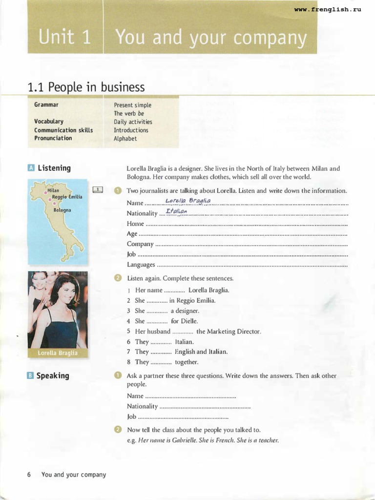 English For Business Unit 1 | PDF | Nokia | English Language