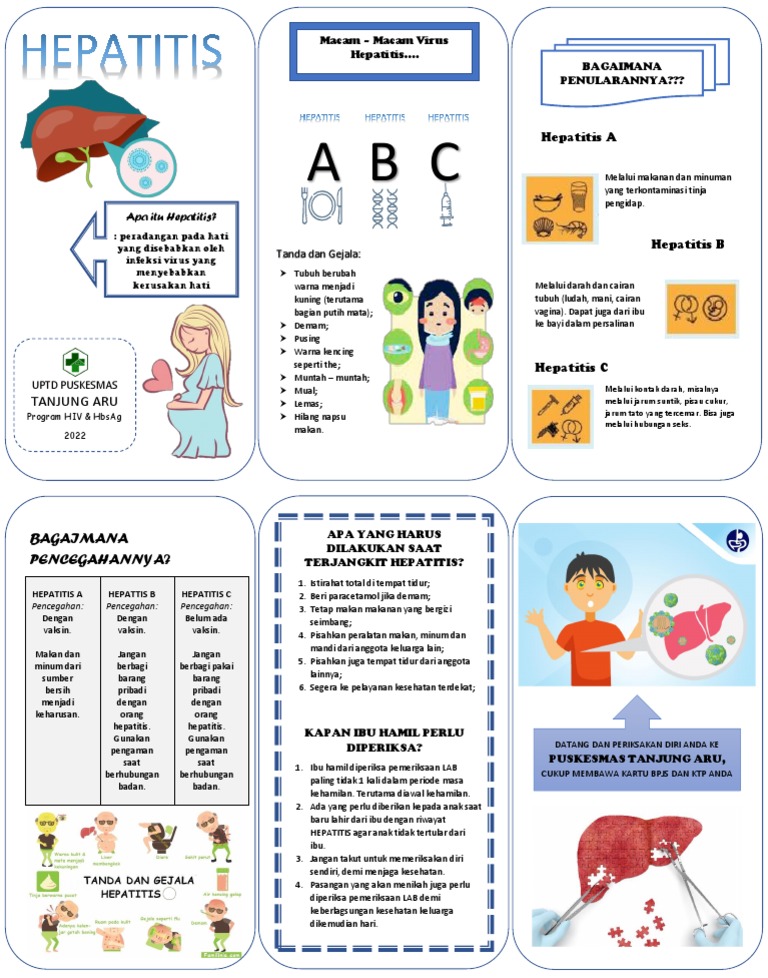 Leaflet Hepatitis | PDF