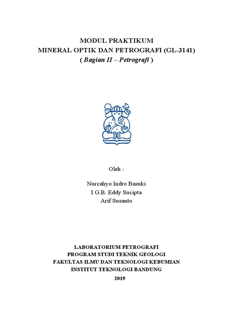 2 - Modul Praktikum Petrografi 2019 | PDF