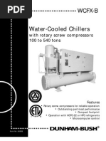 Trane Chiller Data Sheet CVHG | PDF | Building Engineering | Physical ...