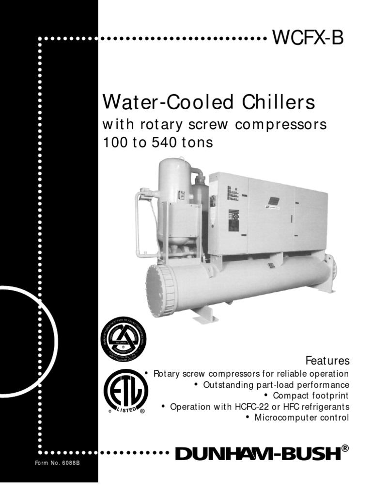 6088B - WCFX | PDF | Refrigeration | Heat Exchanger