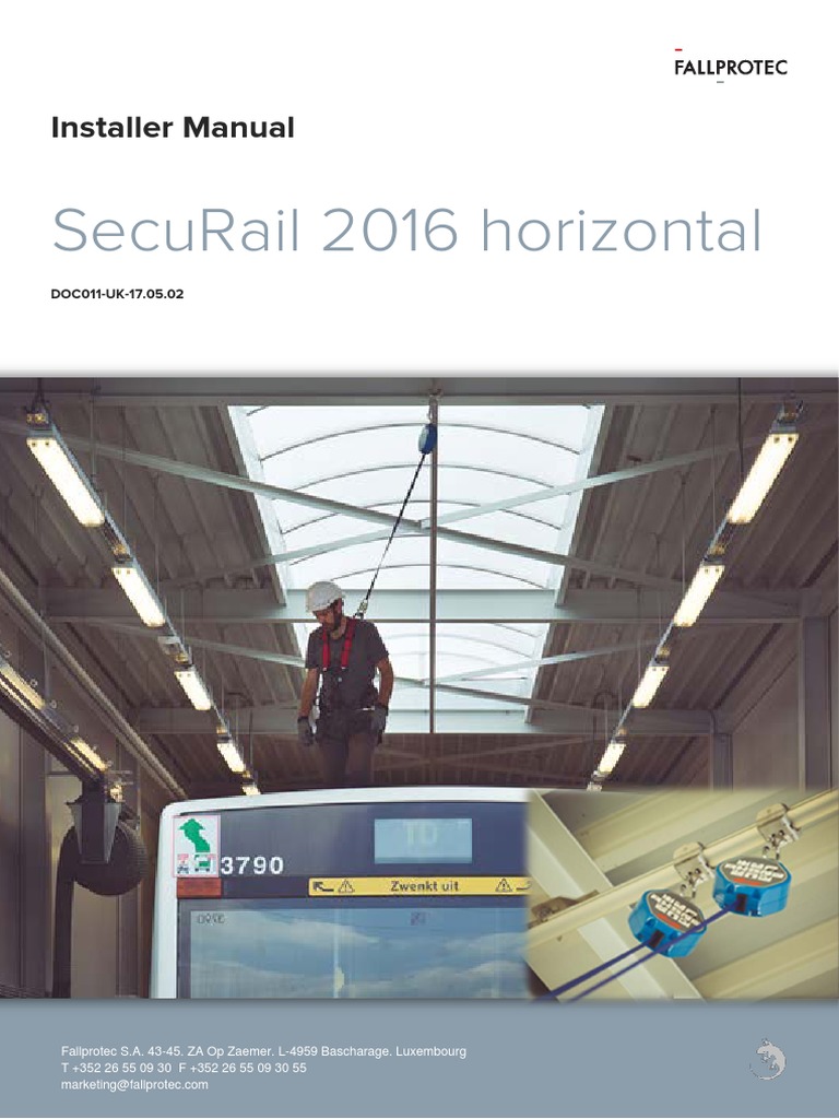 SecuRail 2016 Installer Guide | PDF | Sheet Metal | Screw