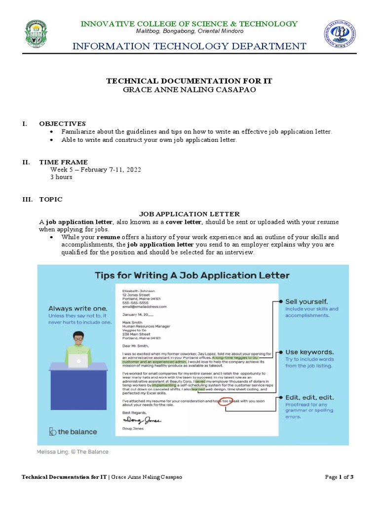 Information Technology Department: Technical Documentation For It | PDF ...