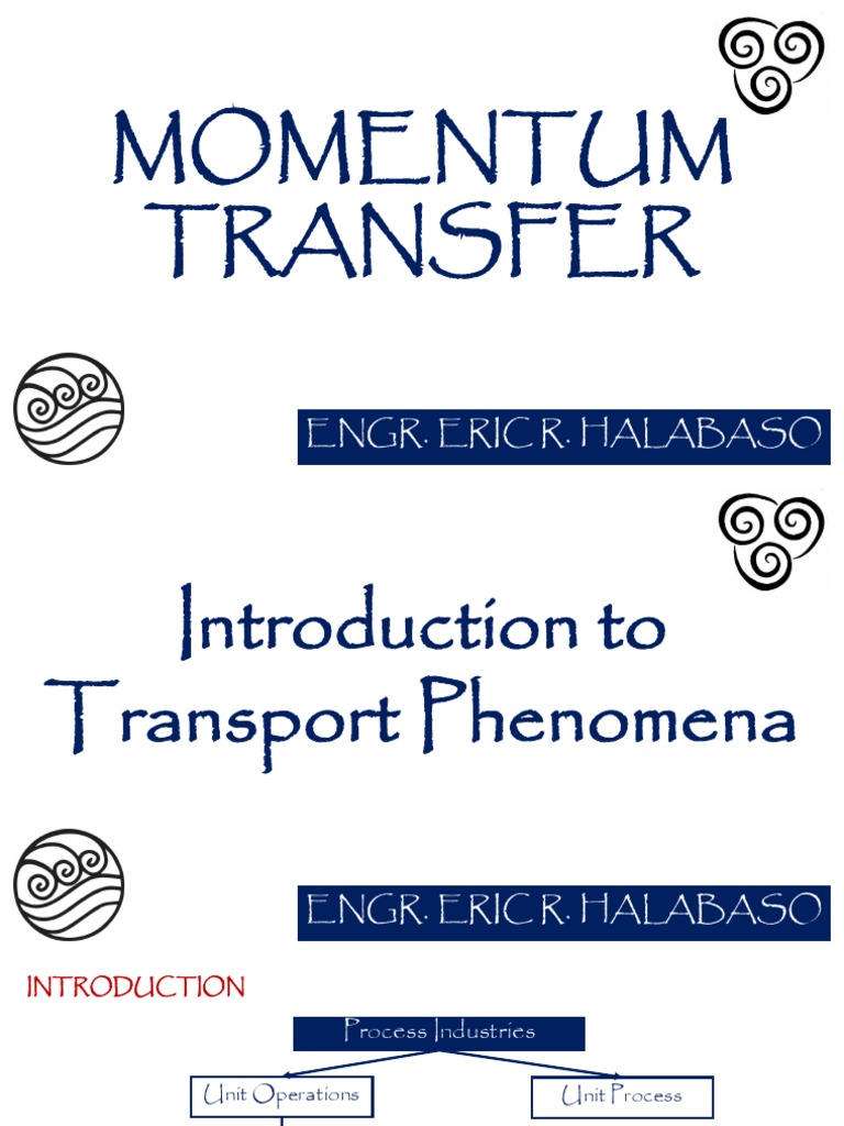 01 - Introduction To Transport Phenomena | PDF | Transport Phenomena ...