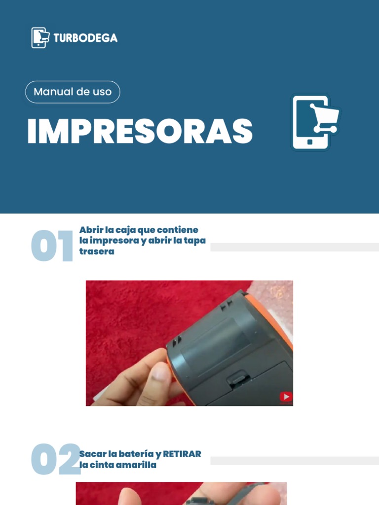 Manual de Uso Impresora | PDF