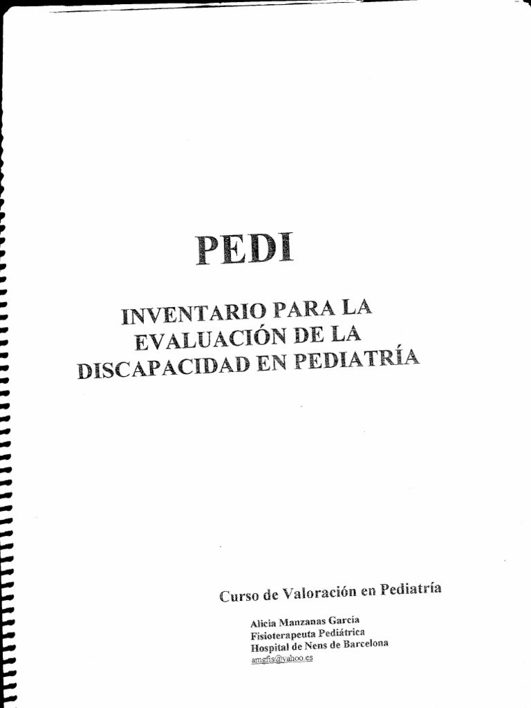 PEDI | PDF