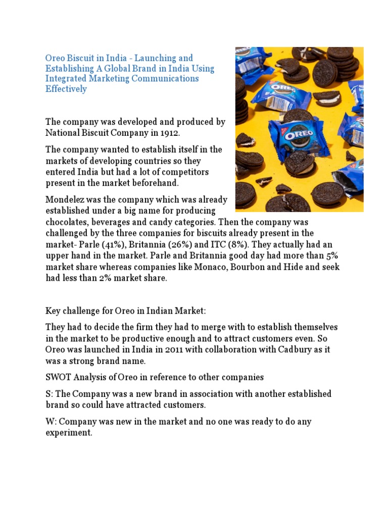 Review of Oreo | PDF | Brand | Marketing Communications
