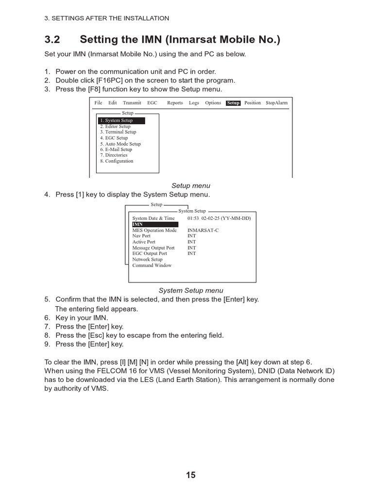 Setting Up Inmarsat Mobile Number | PDF | Computers