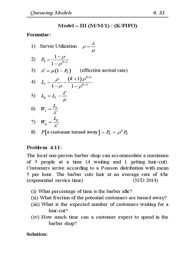 U4-Model - III | PDF | Statistical Theory | Applied Mathematics