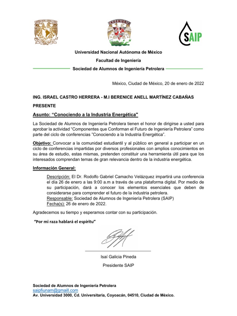 Conociendo A La Industria Energética - Dr. Rodolfo Gabriel Camacho ...