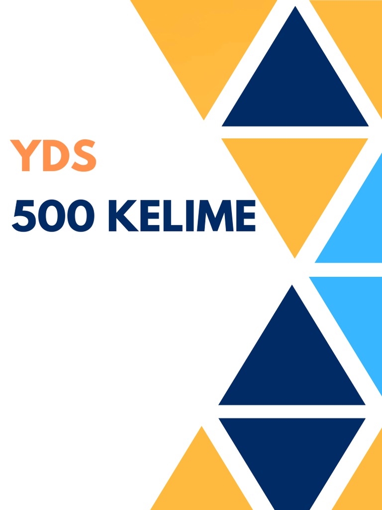 Yds Için 500 Kelime | PDF