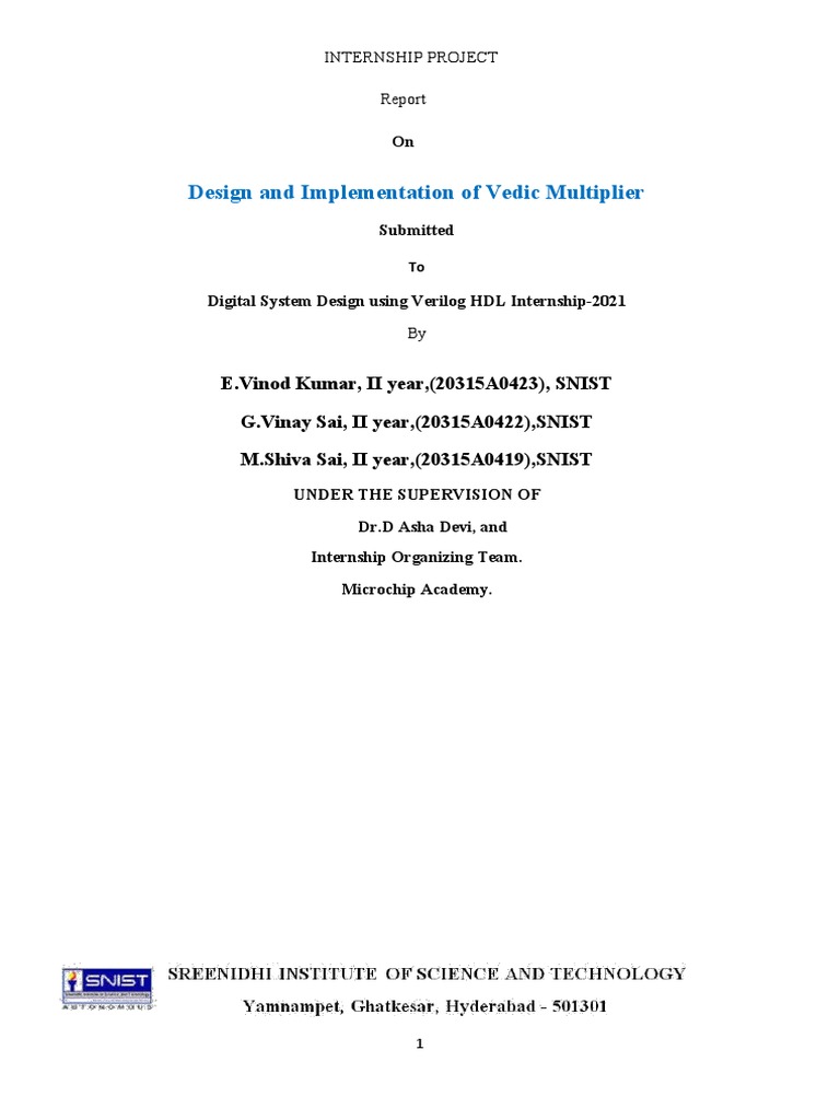 2bit Vedic Multiplier Final Pdf Digital Signal Processor Electronics