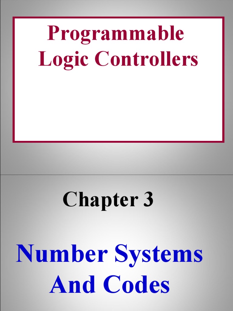 Basics of Plc-Number System | PDF | Binary Coded Decimal | Bit