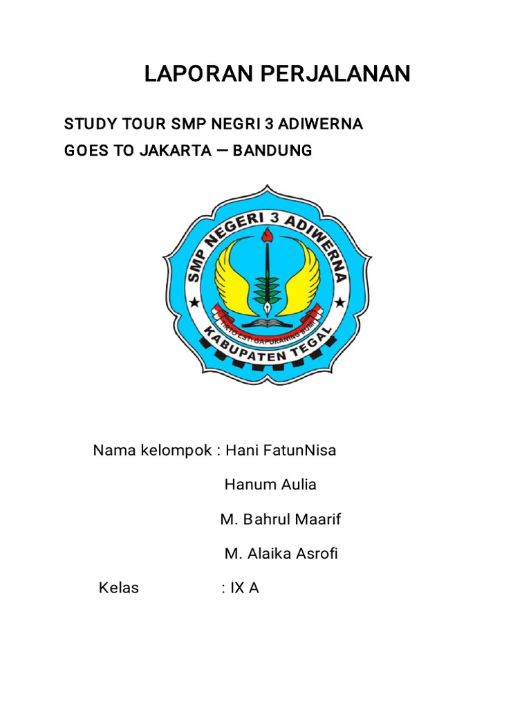Laporan Perjalanan Studytour Jakarta-Bandung | PDF