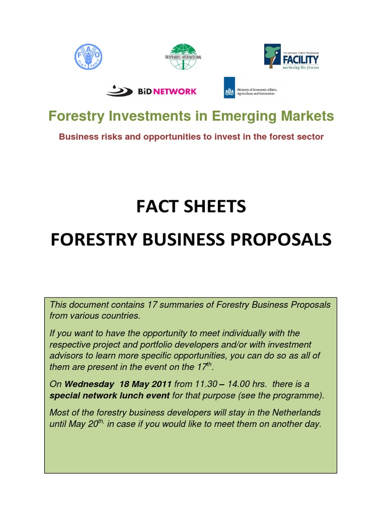 Forestry Investment Opportunities 2023 | PDF | Forestry | Investing