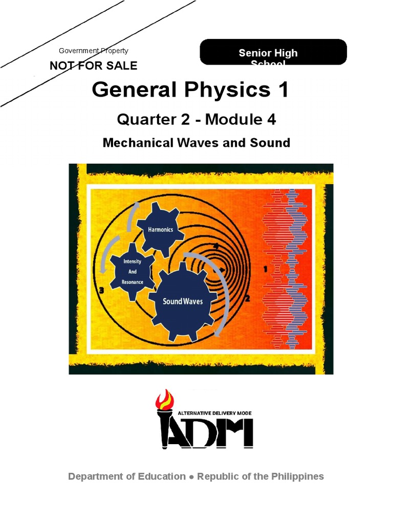General Physics 1: Quarter 2 - Module 4 | PDF | Sound | Waves