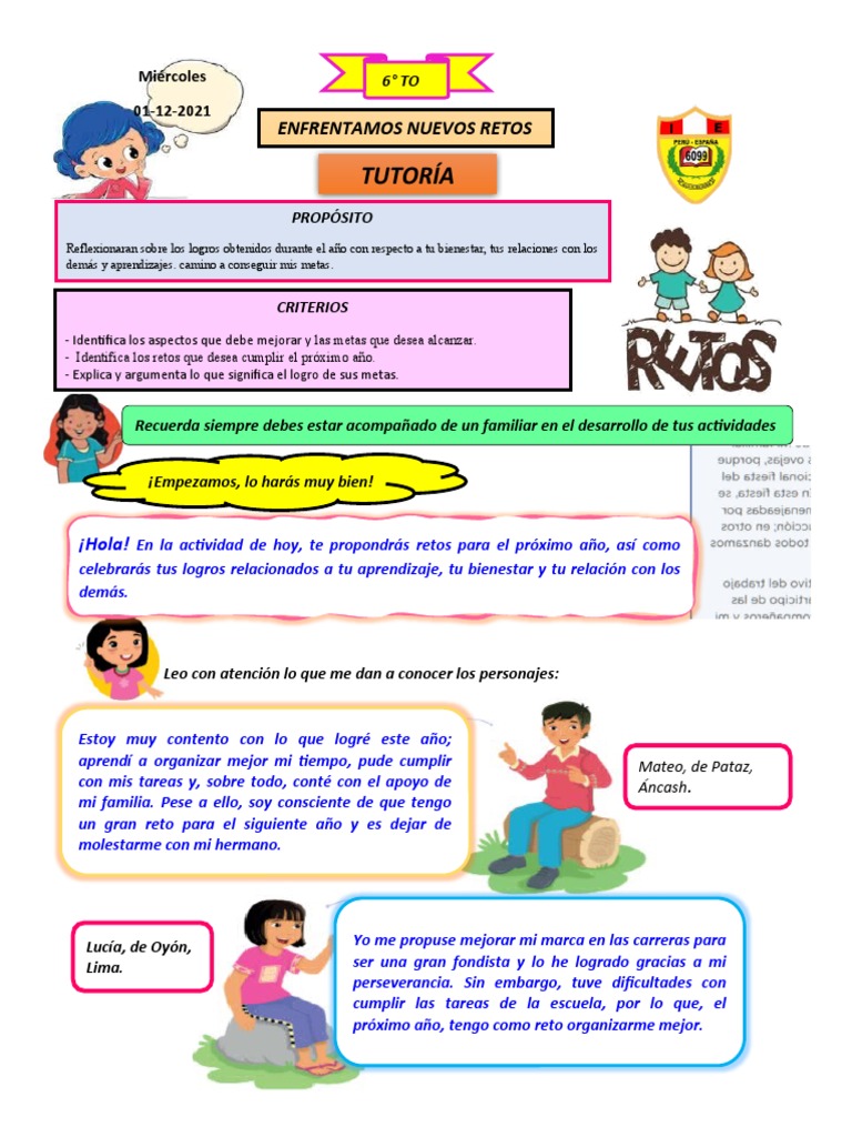 Retos y Logros: Reflexiones Anuales | PDF | Crecimiento personal y ...