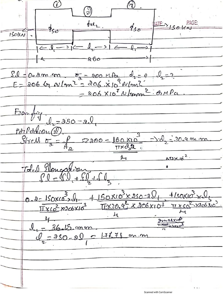 Mechanics of Materials Notes | PDF