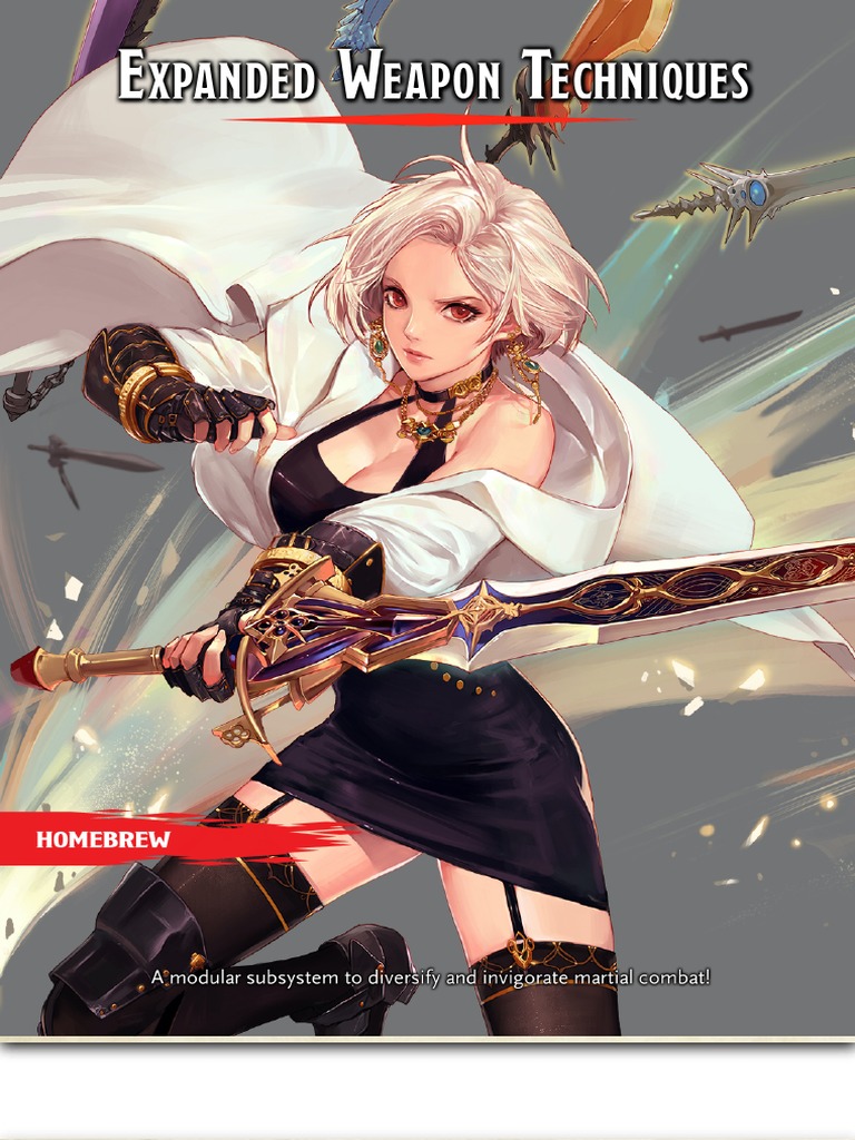 Expanded Weapon Techniques | Download Free PDF | Spear | Dagger