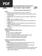 Class 5 - Science - Soil Erosion and Conservation - Work Sheet | PDF ...