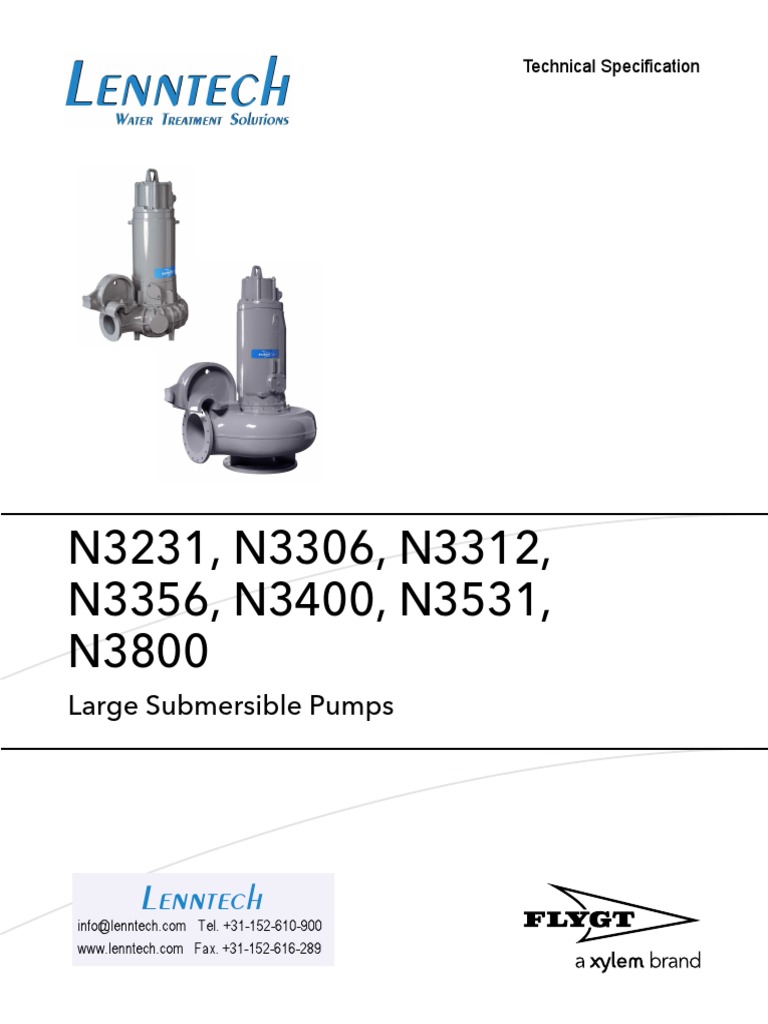N3231, N3306, N3312, N3356, N3400, N3531, N3800: Lenntech | PDF | Scada | Transformer