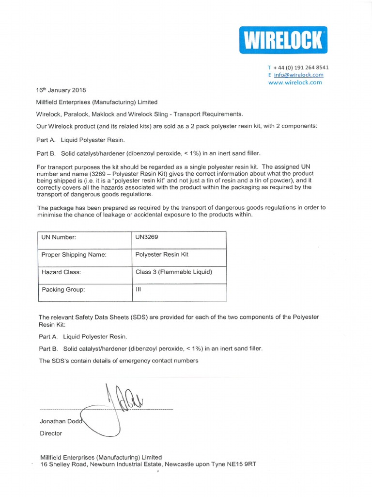 Wirelock Data Sheet 1 2018 | PDF