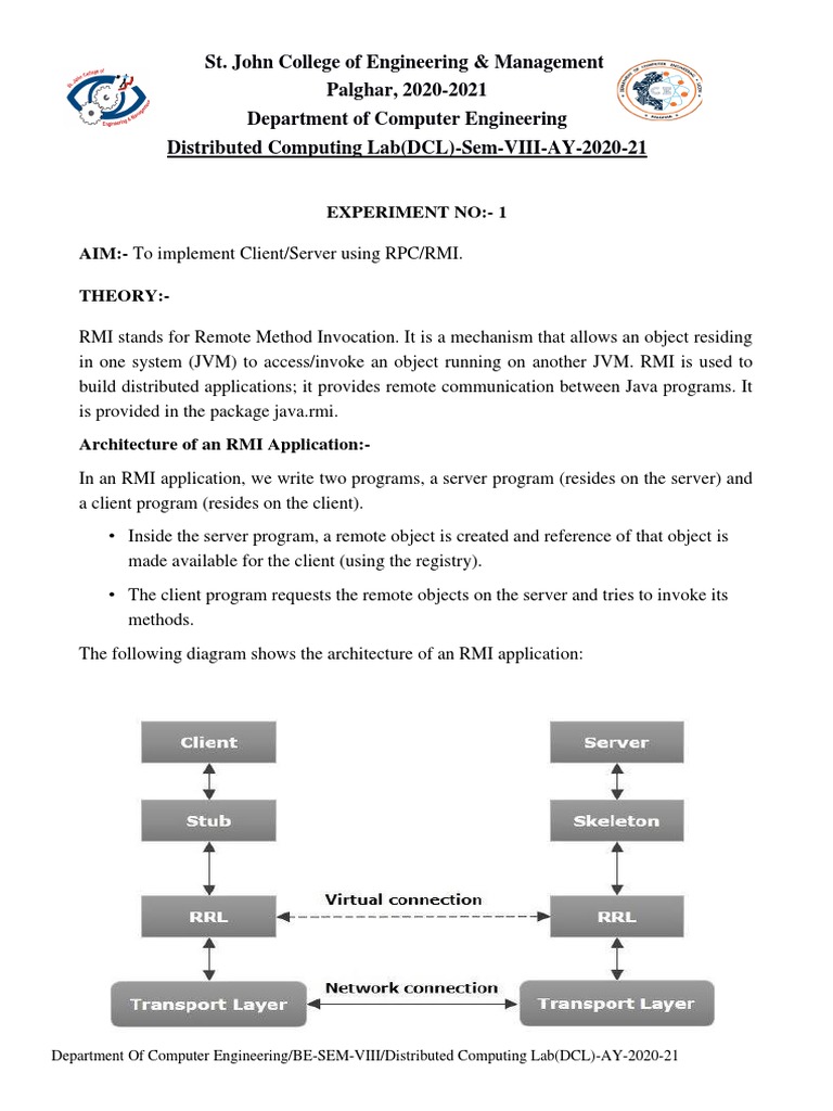 St. John College of Engineering & Management, Palghar, 2020-2021 Department of Computer ...