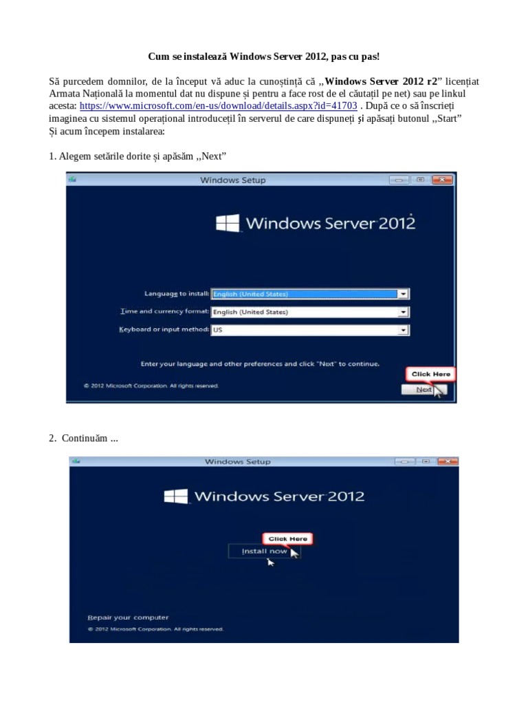 Instalation Guide Windows Server | PDF
