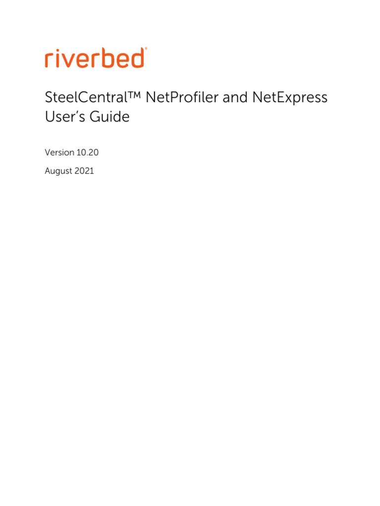 Netprofiler-Netexpress-10-20-User Guide | PDF | Backup | Quality Of Service