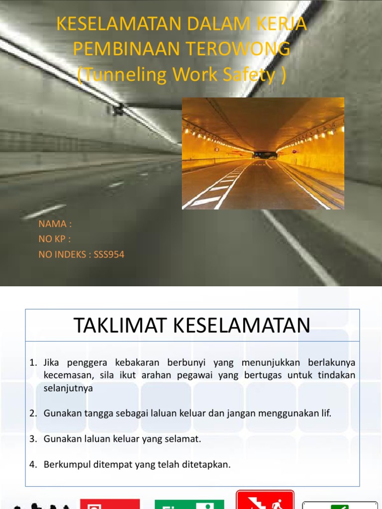 Jsa Tunneling Work Safety | PDF