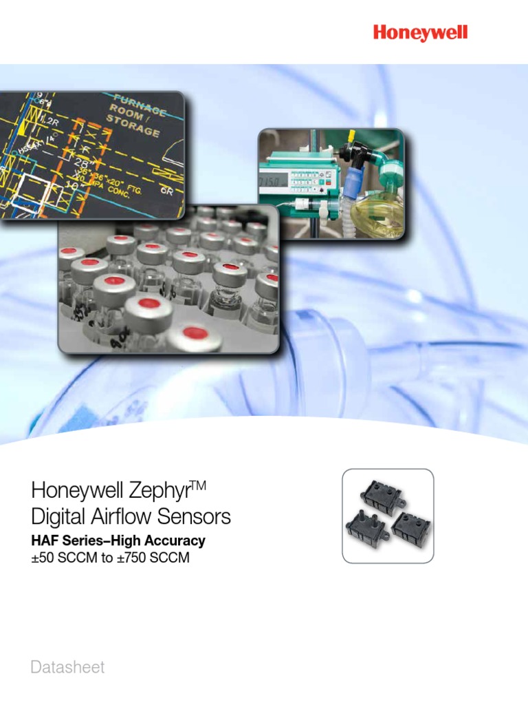 Honeywell Zephyr Digital Airflow Sensors: Datasheet | PDF | Flow ...