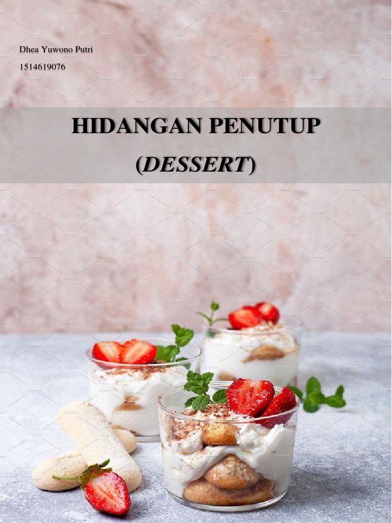 Dessert Ide Untuk Semua | PDF