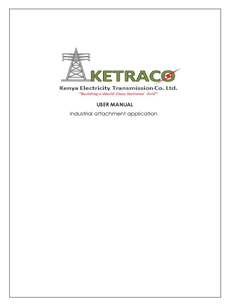 KETRACO Guide Industrial Attachment Apllication | PDF