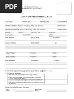 Student Individual Inventory Form | PDF | Social Institutions