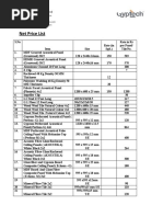 Weight Chart of ISMC, ISMB, ISJB, ISLB, ISWB and ISA | PDF