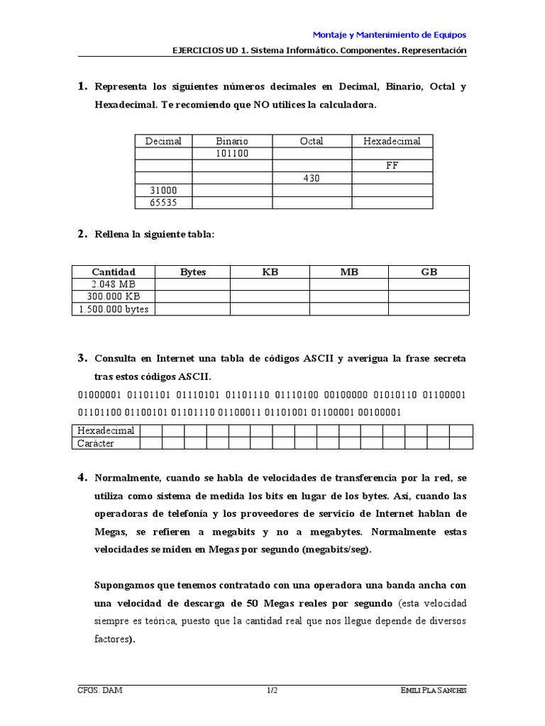 SMR MME UD1 Ejercicios | PDF